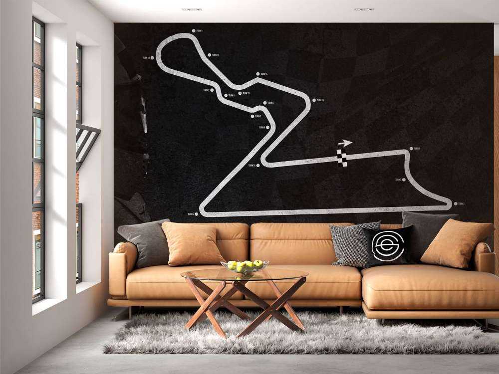 Wallpaper Mural - Formula 1 circuit - Buddh International Circuit ...
