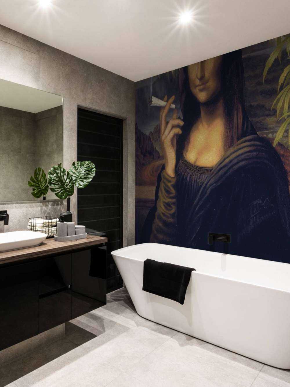 Wallpaper Mural - Mona Lisa Joint - Wallpaper Murals
