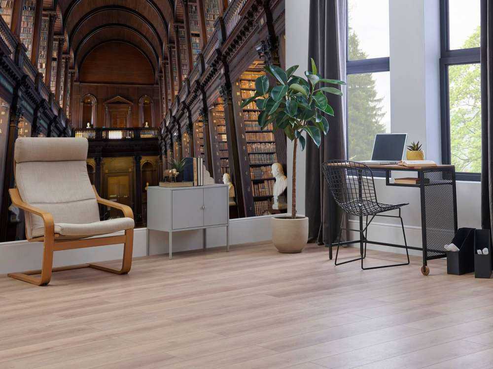 Wallpaper Mural - Classic reading room with arches - Photo Wallpaper