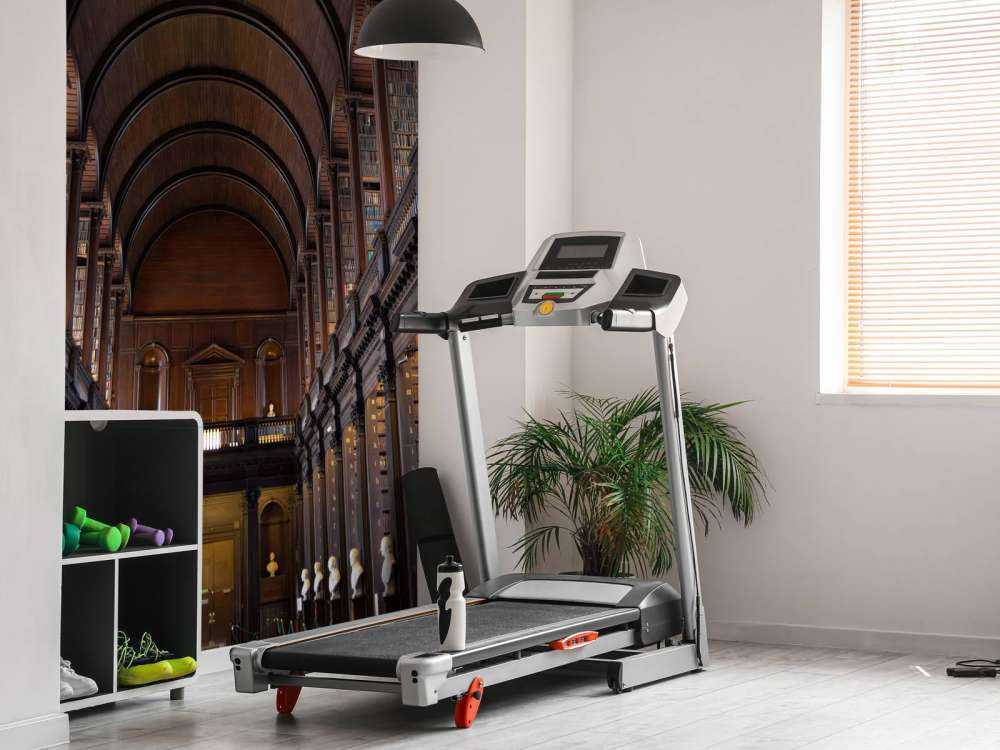 Wallpaper Mural - Classic reading room with arches - Photo Wallpaper