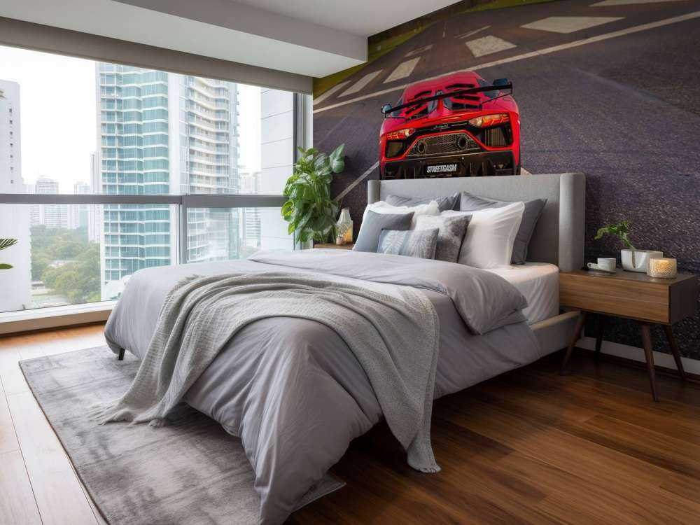 Wallpaper Mural - Hypercar Takeoff - Photo Wallpaper