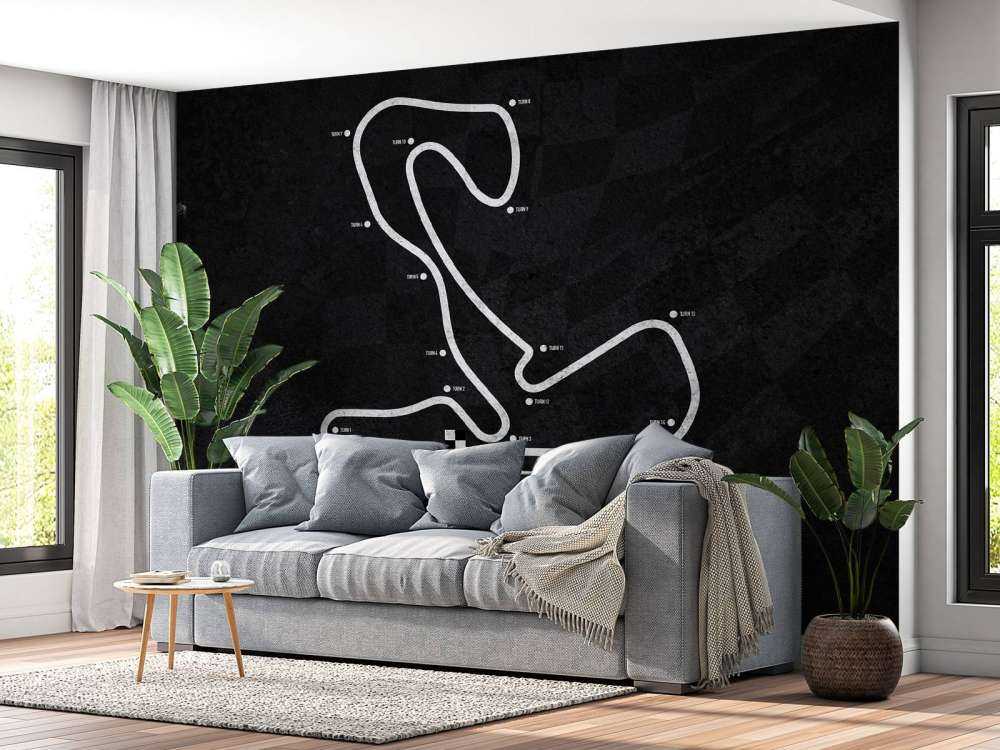 Wallpaper Mural - Formule 1 circuit - Circuit Zandvoort - Netherlands ...