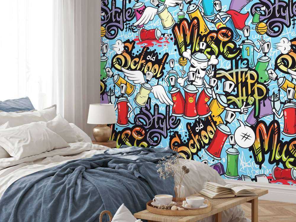 Wallpaper Mural - Different music styles - Photo Wallpaper