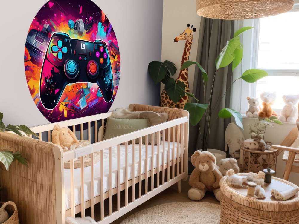 Wallpaper Mural - Explosion of Gaming - Wallpaper Murals