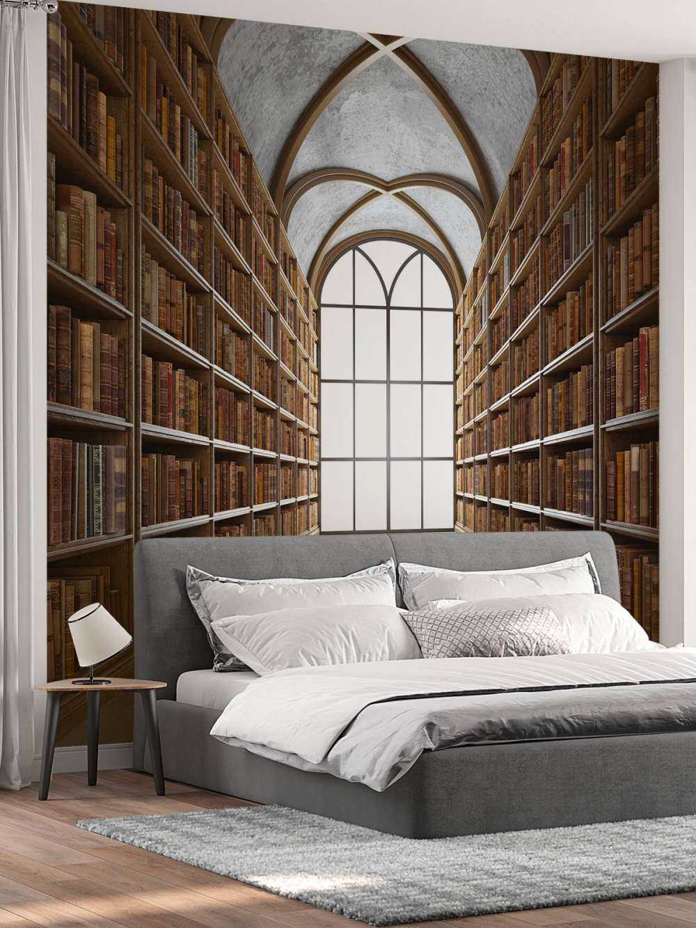 Wallpaper Mural - Medieval library hall - Photo Wallpaper